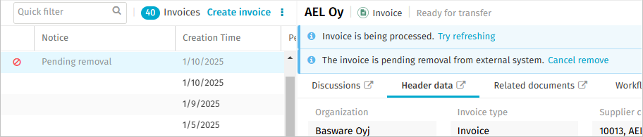Basware - Knowledge Base Article - Basware Customer Support